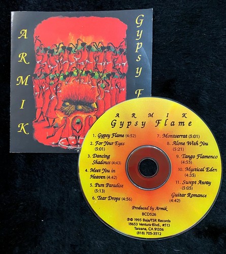 Audio CD - ARMIK - Gypsy Flame Flamenco - Very Good (VG) WORLDWIDE ...