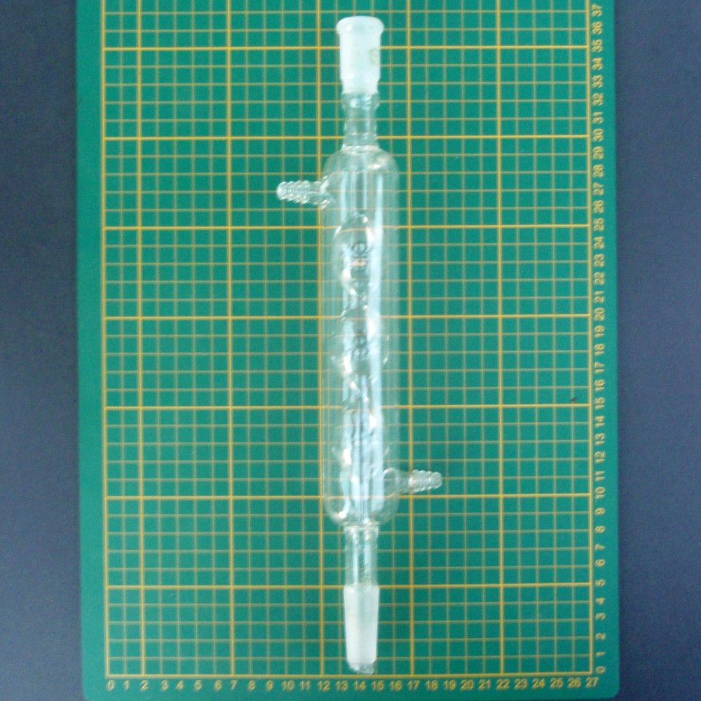 G212 Alihn Condenser, Pyrex 200 mm jacket 3-bulb, 19/38, 9/10 | eBay