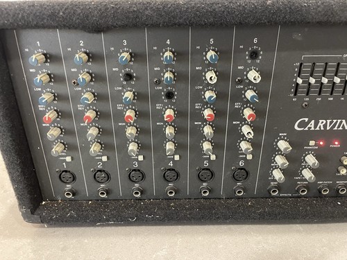 CARVIN CX630 6 Channel Powered Mixer | eBay