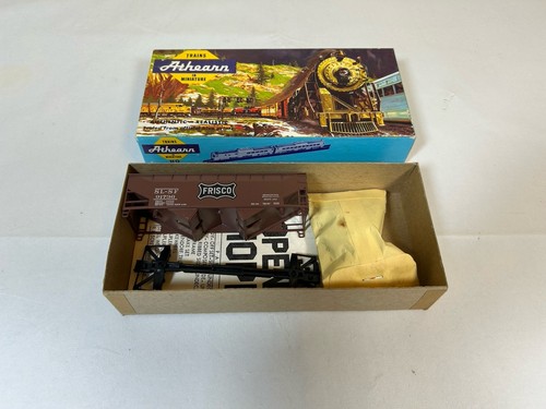 Athearn 5404 HO Scale Kit 34' Offset-Side Open Hopper Frisco SLSF 91736 ...