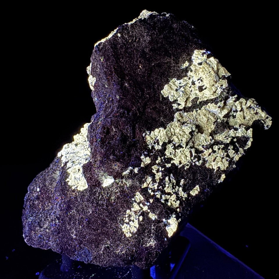 Rich Fluorescent Powellite, Scheelite: Strawberry Mine, Madera Co ...