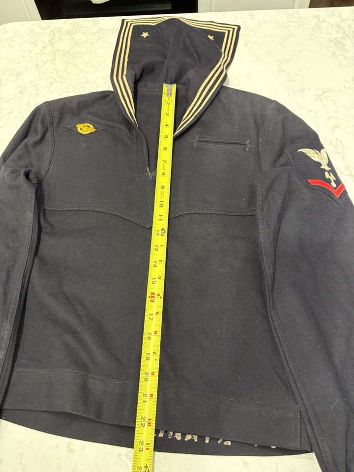 WWII US Navy 1st Class Uniform “Cracker Jack” With Cap | eBay