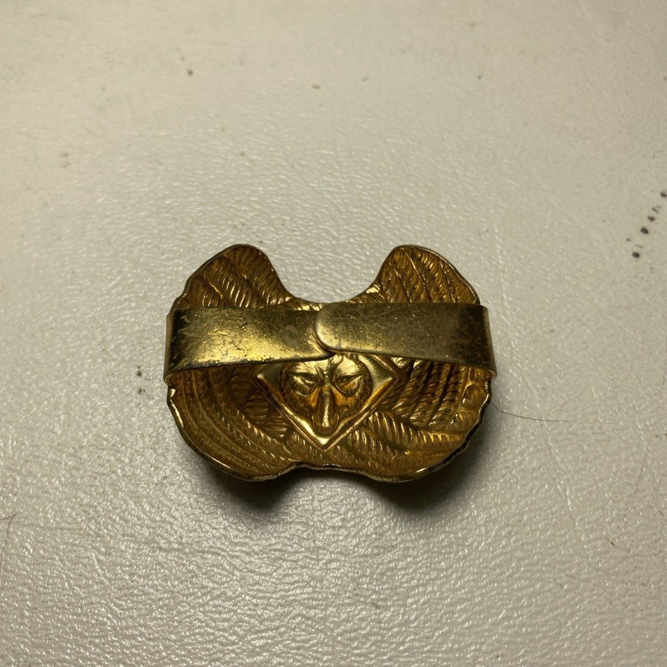 Vintage Cub Scout Boy Scouts Scarf Slide Clasp Holder Neckerchief Wolf ...