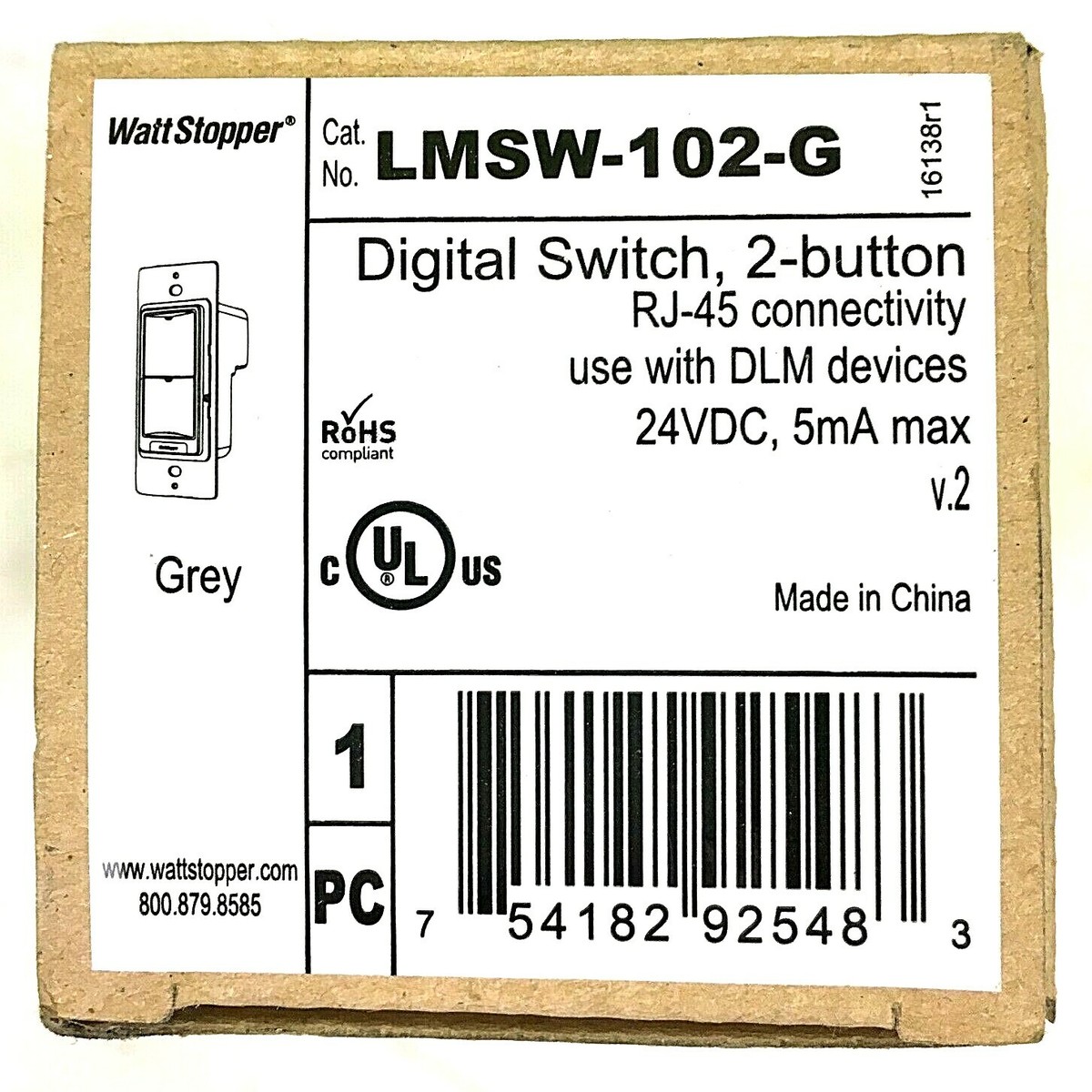 The Watt Stopper Light Switch