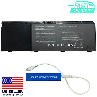 8M039 REPLACEMENT BATTERY FOR PRECISION M6500 M6400 11.1V 90WHR C565C ...