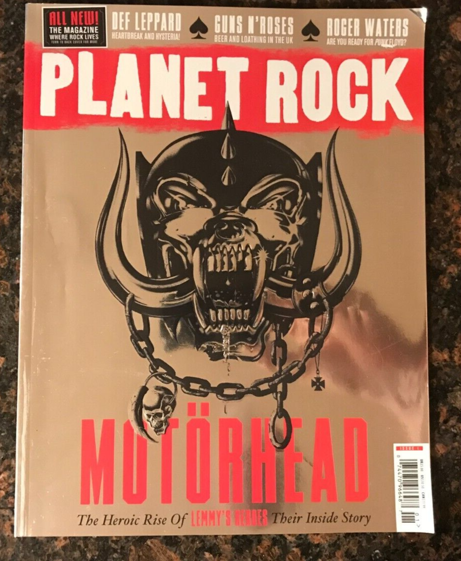 Planet Rock Magazine Issue 1 - Motorhead | eBay