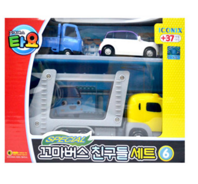 TAYO The Little Bus Special mini Cars Set Toy Ver.6 / Teach Carry Truck ...
