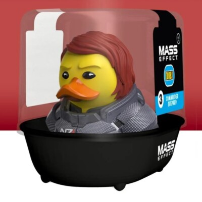 Mass Effect Female Commander Shepard TUBBZ Cosplay Duck Figure Statue ...
