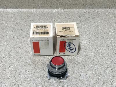 Cutler-Hammer Push Button Std. Button (Red) 10250T102 NEW (Lot of 2) | eBay
