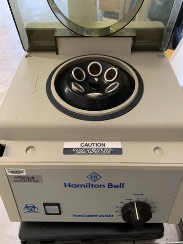 HAMILTON BELL Vanguard V6500 Centrifuge, 3400 RPM, 110 VAC | eBay