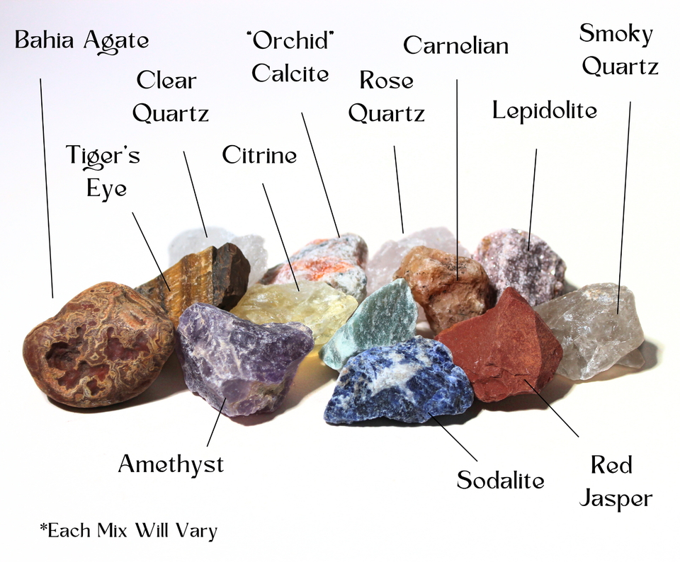 Brazil Mix - Rough Rocks for Tumbling - Bulk Wholesale options | eBay