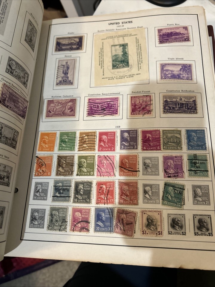 Citation Stamp Album HE Harris | eBay