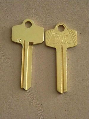 Arrow IC Core Key Blanks - 2 Blanks - 1D Keyway - Original Arrow | eBay