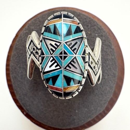 Carolyn Pollack Roderick Tenorio Sterling Silver 925 Turquoise Inlay ...