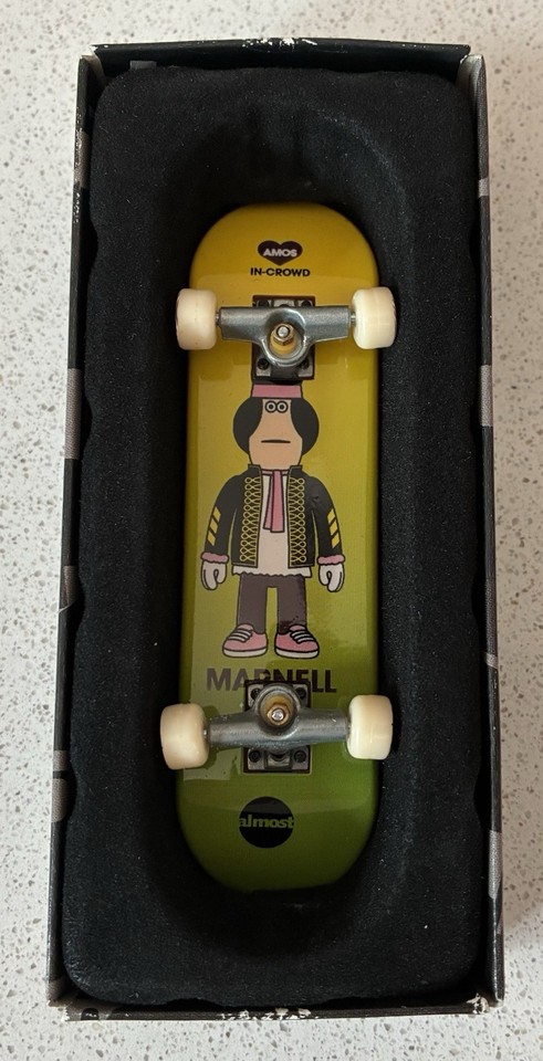 V RARE TECH DECK - ALMOST x AMOS IN-CROWD ‘MARNELL’ - JAMES JARVIS ...