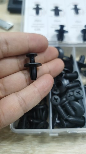 100Pcs Car Trim Body Fastener Clips Push Rivets Retainer Door Screw ...