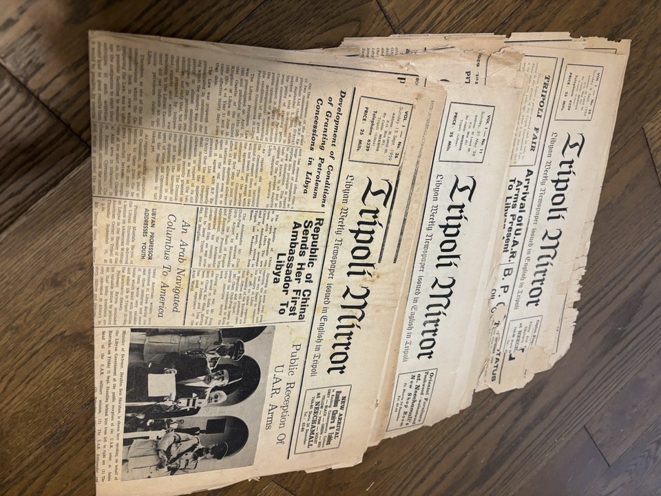 Mixed Assorted Lot Of Historical Newspapers, Overseas, And Usa. Ike ...