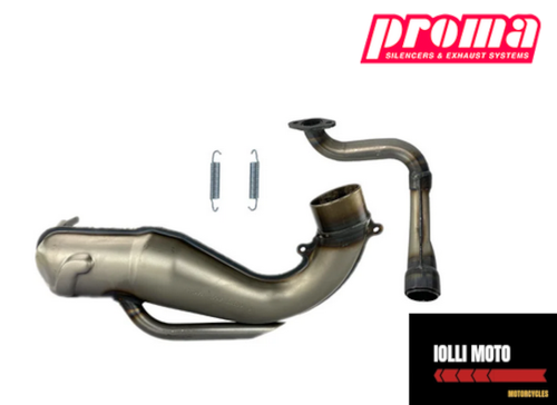 MARMITTA PROMA SCARICO ESPANSIONE OMOLOGATA DGM PIAGGIO VESPA 50 ...