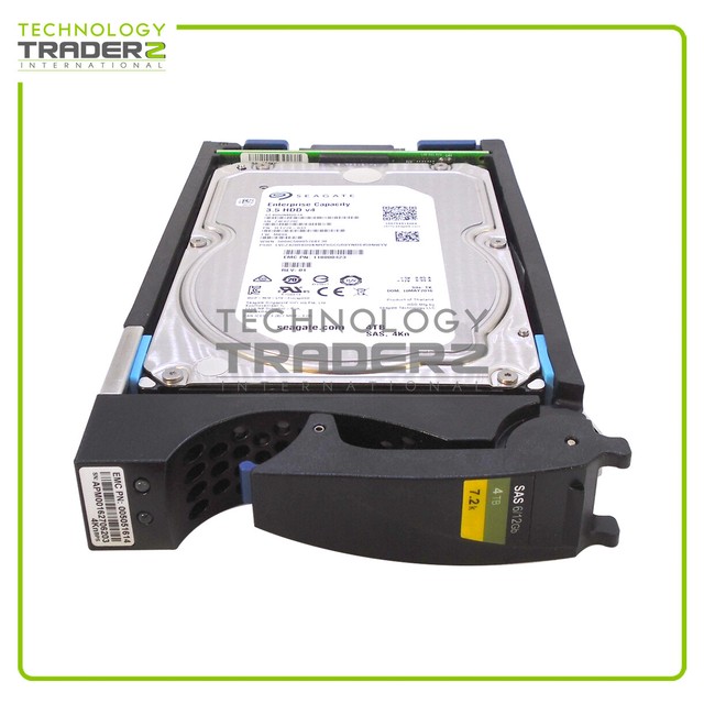 005051614 EMC 4TB 7.2K SAS 12G NL 3.5" HDD 118000423 1FT278-031 ...