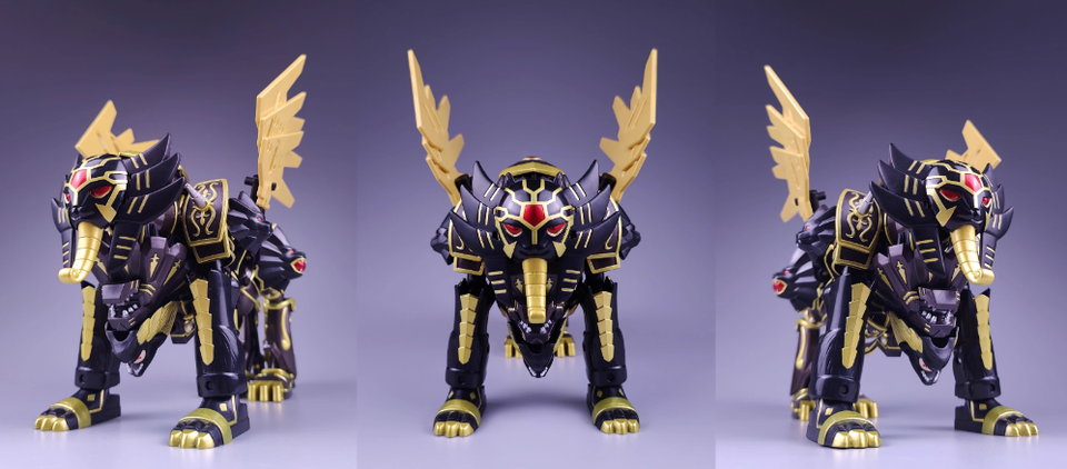 DG mazing Digimon Louwemon Kaiser Leomon Resin Figure Model Collection ...