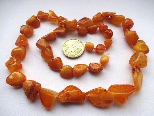 Genuine Butterscotch Baltic Amber Necklace. 20 inch | eBay