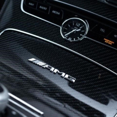 Mercedes AMG Emblem für Mittelkonsole Armaturenbrett Innenausstattung ...