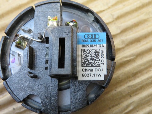 2019-2022 AUDI A8L QUATTRO SPEAKER 80A-035-397 OEM 538 | eBay