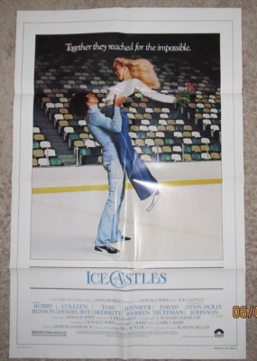 ICE CASTLES ORIGINAL 27X41 TRI FOLD MOVIE POSTER 1978 ROBBY BENSON ...