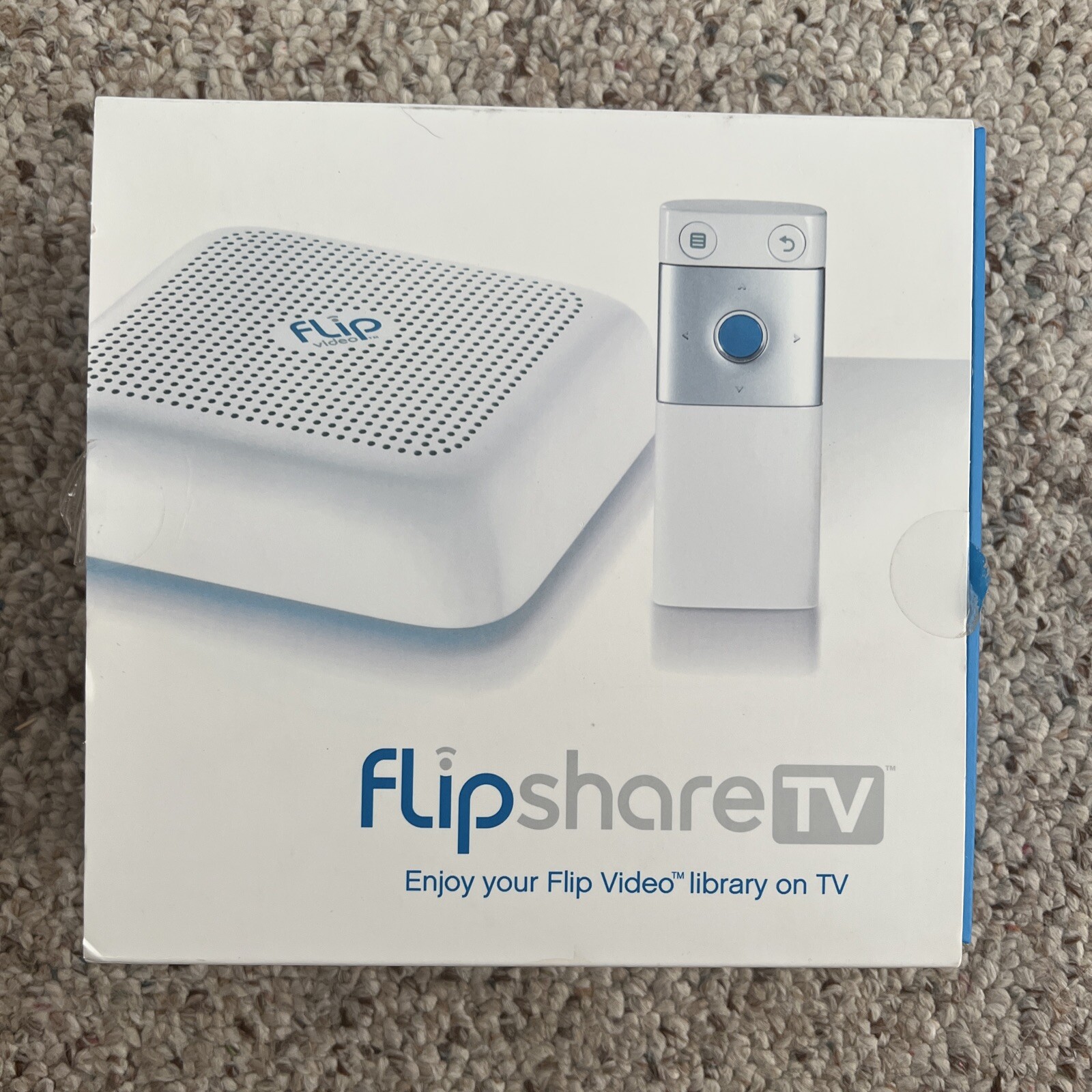 Flip Video Flipshare TV Base Model CTV1W with Remote Cables ...