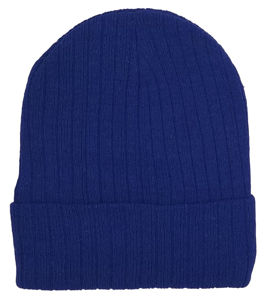 12 Pack Winter Beanie Hats for Men Women, Warm Cozy Knitted Cuffed ...
