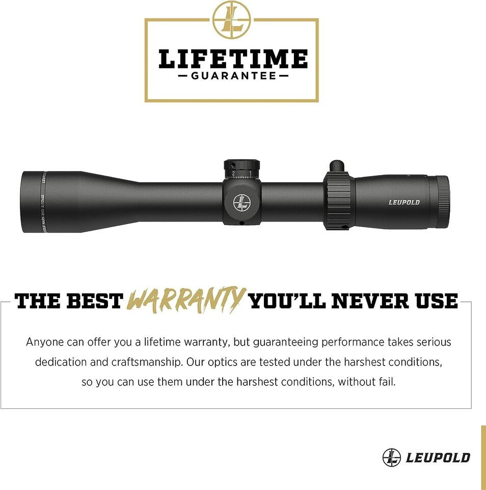 Leupold Mark 3HD 180669 4-12x40mm Reticle Scope for sale online | eBay
