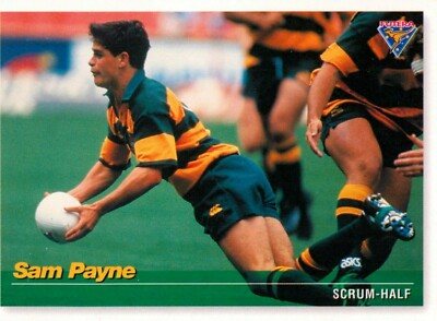 1995 WALLABIES Rugby Union Card SAM PAYNE World Cup | eBay Australia
