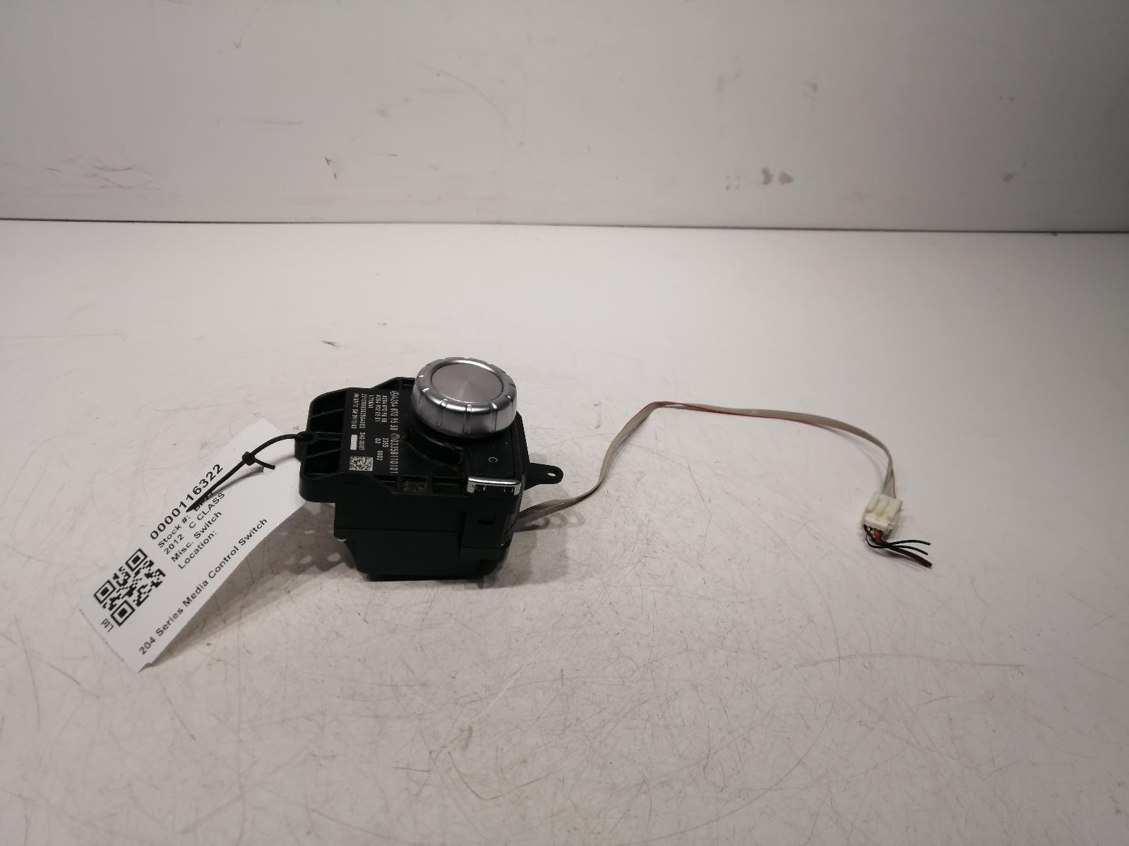 MERCEDES C CLASS MEDIA CONTROL SWITCH A2048709558 W204 2007 - 2015 | eBay