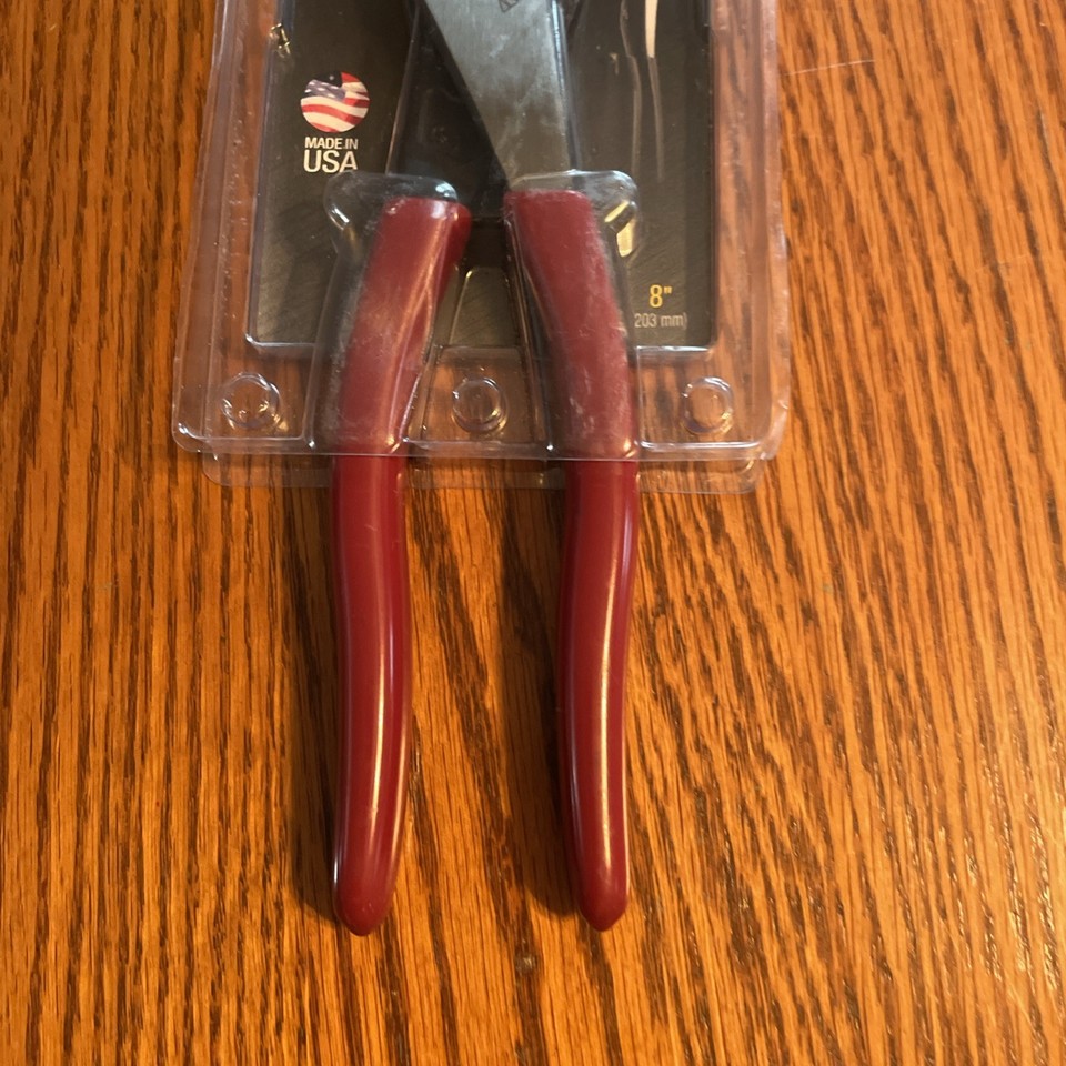Klein Tools D248-8 Diagonal Wire Cutters Angled Head w/ American flag 8 ...