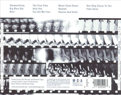 DANIEL CAGE LOUD ON EARTH NEW CD 8811225223| eBay