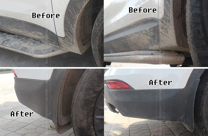 Car Mud Flaps Splash Guards Fender Mudguard for Audi Q5 S-LINE 2017 ...