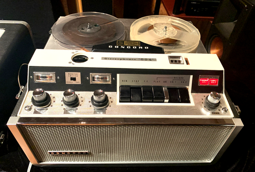 Concord Stereophonic "884" REEL TO REEL 7 inch reel Hybrid Tube ...