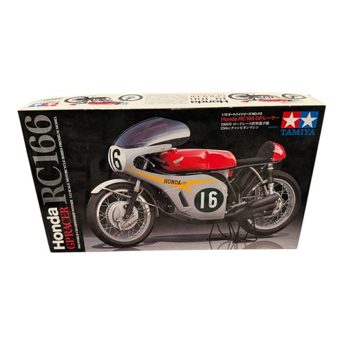 Tamiya 14113 1/12 Motorcycle Series No. 113 Honda RC166 GP Racer Model ...