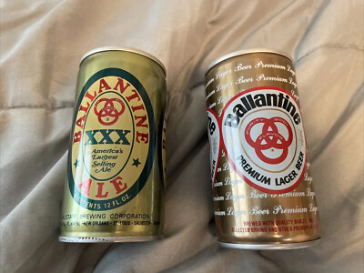 Ballantine Ale And Beer 12oz. Crimped Steel Beer Cans | eBay