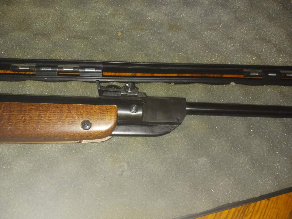 RWS Diana Model 34 .177 Cal Break Barrel Air Rifle With Carrying Case ...