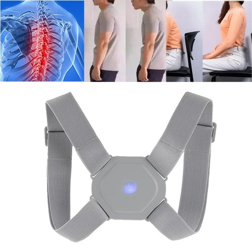 Smart Electric Back Posture Corrector Adjustable Back Shoulder Support ...