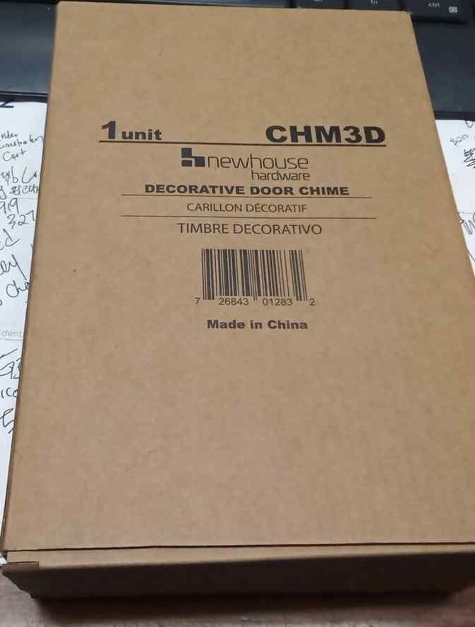 Newhouse Hardware Chm3d Door Chime White for sale online | eBay