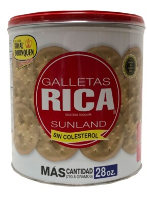 ROYAL BORINQUEN GALLETAS RICA RICH COOKIES PACK 28 OZ. PUERTO RICO ...
