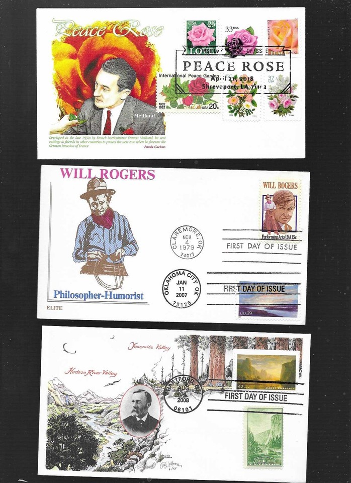 US FDC FIRST DAY COVERS COLLECTION LOT OF 21 WITH COMBO | eBay