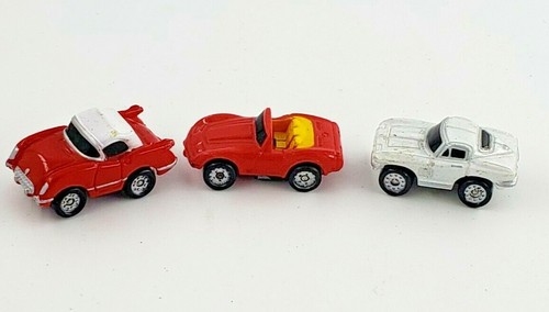 LOT OF 3 VINTAGE GALOOB MICRO MACHINES CORVETTES | eBay
