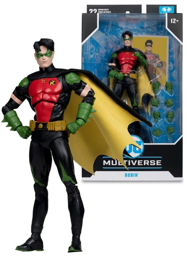 McFarlane Toys DC Multiverse Robin Action Figure [Tim Drake, DC Rebirth ...