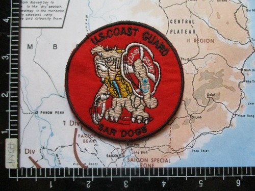 PATCH_ US Coast Guard "SAR DOGS" Search And Rescue Dogs Vietnam Patch ...