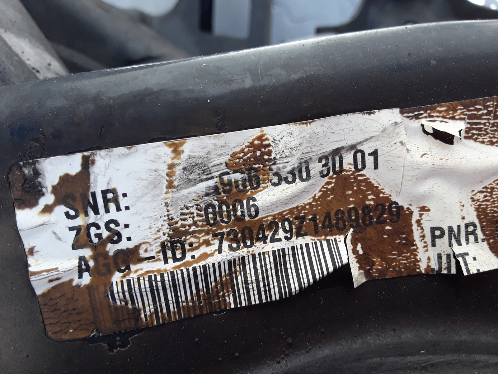 2014-2018 MERCEDES SPRINTER 2500 W906 FRONT CROSSMEMBER SUBFRAME CRADLE ...