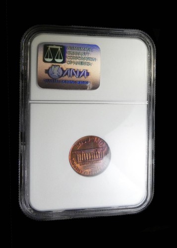 1970-S Lincoln Cent NGC Certified Obverse Die Break. LC-70S-4. Mint ...