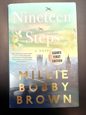 Nineteen Steps By Millie Bobby Brown Signed First Edition (Stranger ...